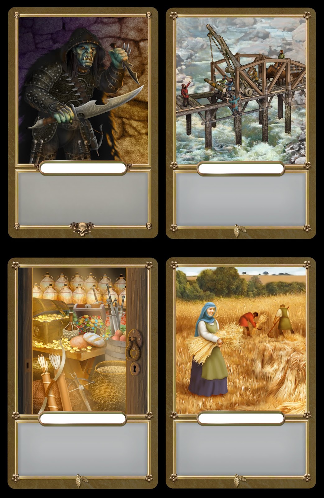 LUDstuff!: Illustration: "Fantasy Game Cards"