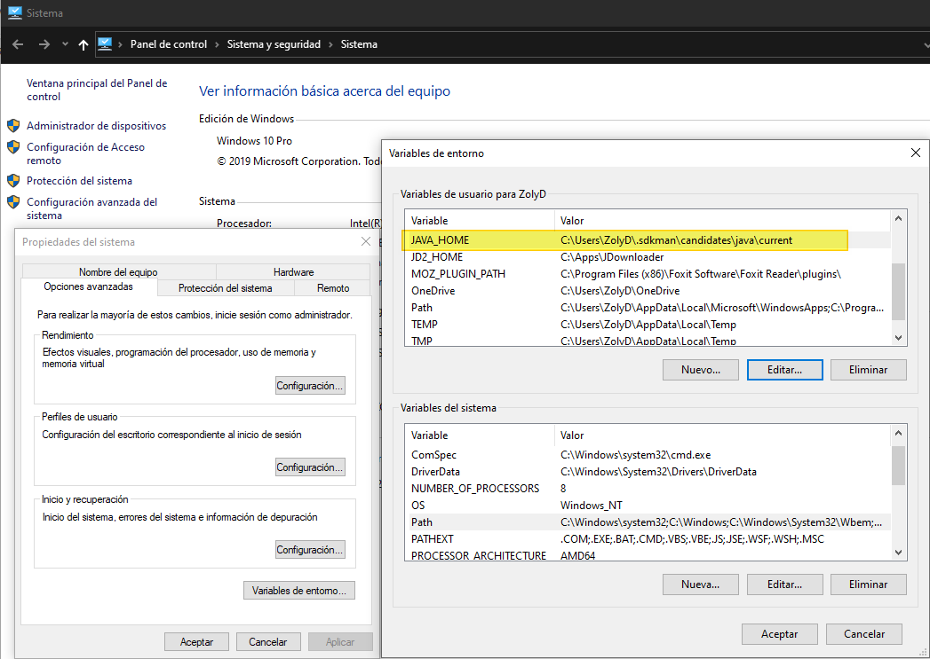 Instalar y configurar SDKMAN en Windows 10