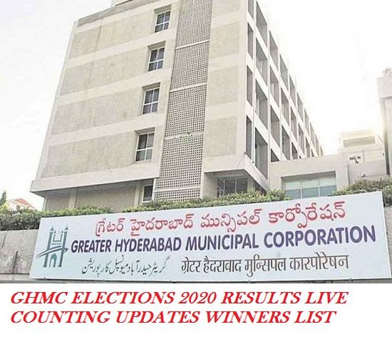 GHMC Elections Results 2020, Live Counting Updates, Winners List ... GHMC Elections Results 2020, Live Counting Updates, Winners List ...