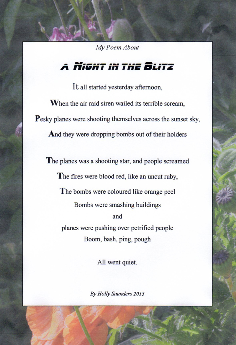 Come into my World of Poetry.......