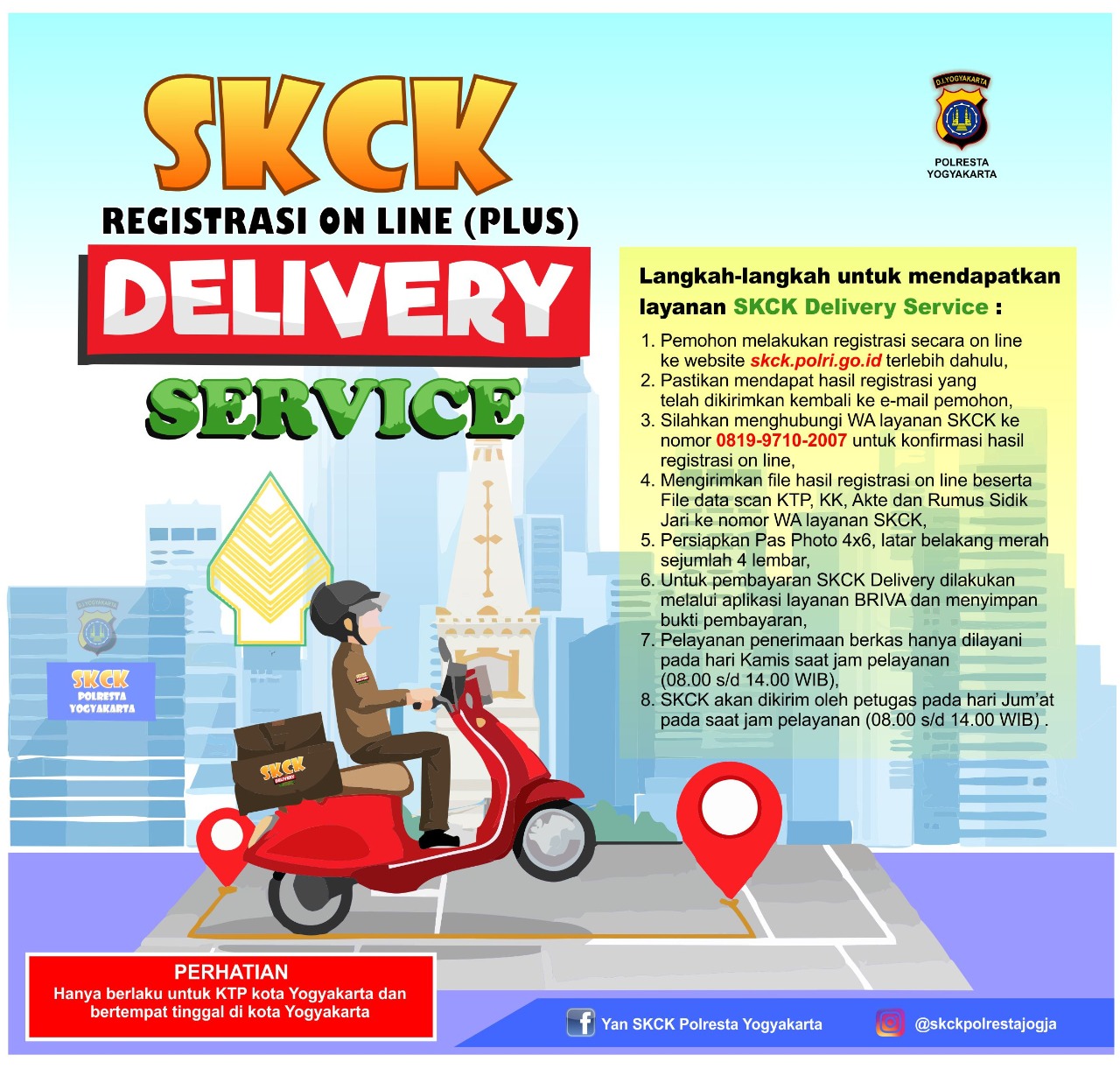 PROSES PENERBITAN SKCK BARU DAN PERPANJANGAN - SKCK | POLRESTA YOGYAKARTA