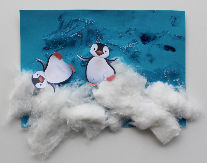 Le Journal de Nounou Sophie: Les pingouins sur la banquise