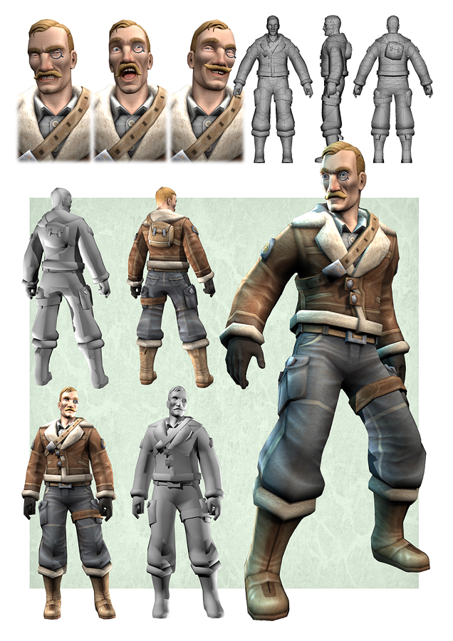 Ben Newman Art: Timesplitters Rewind