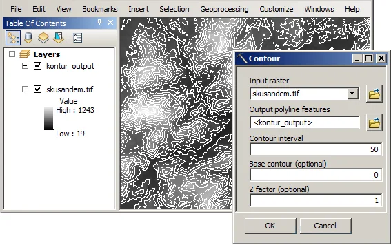 Analisis Topografi #2 - Membuat Kontur (Isoline) - Lapak GIS