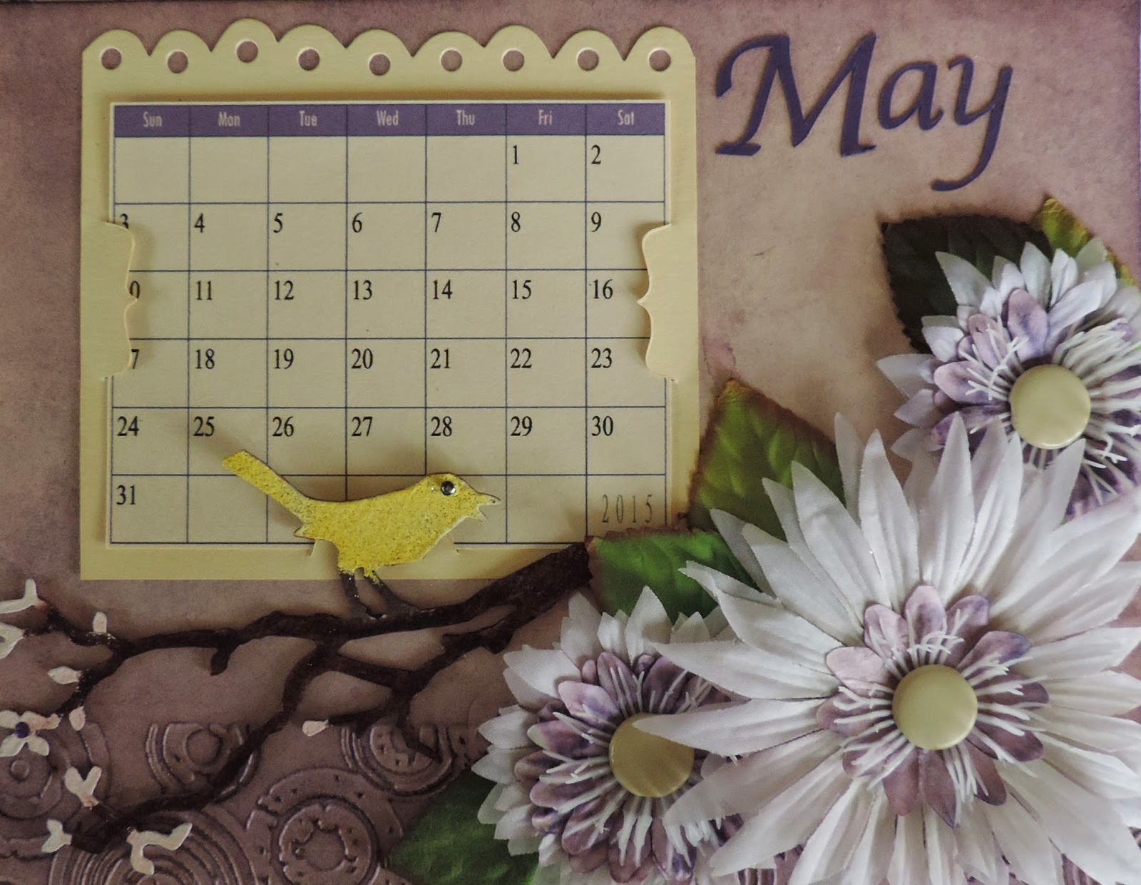 My "Crafty" Life on the Internet: FLIP CALENDAR