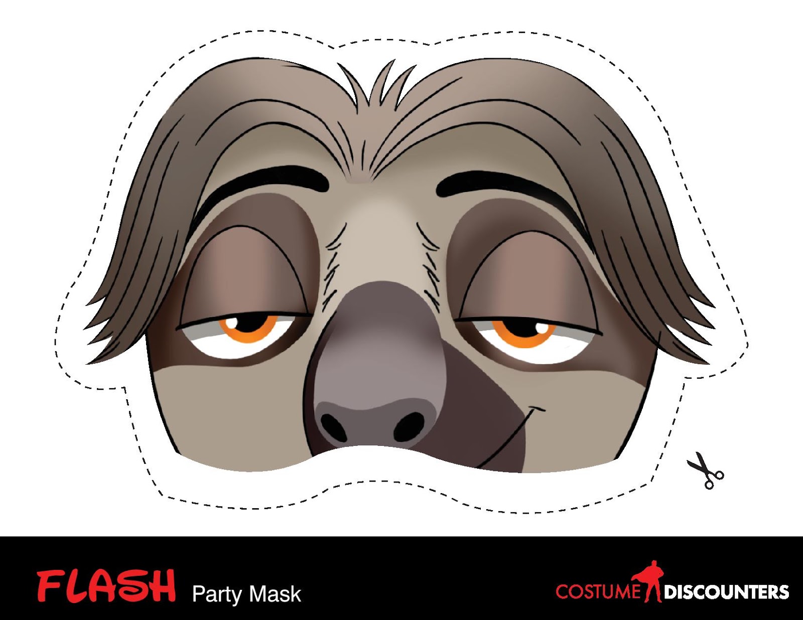 Bibi Leitura : Máscara de Zootopia