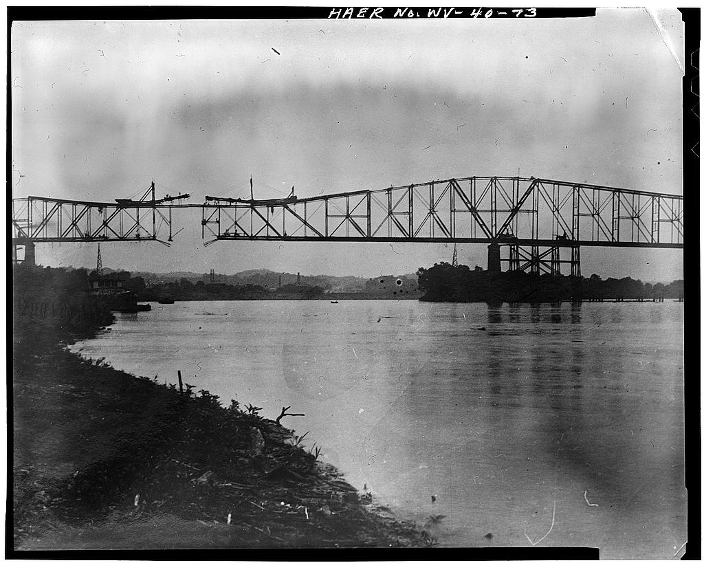 Industrial History: Williamstown-Marietta Bridges over Ohio River