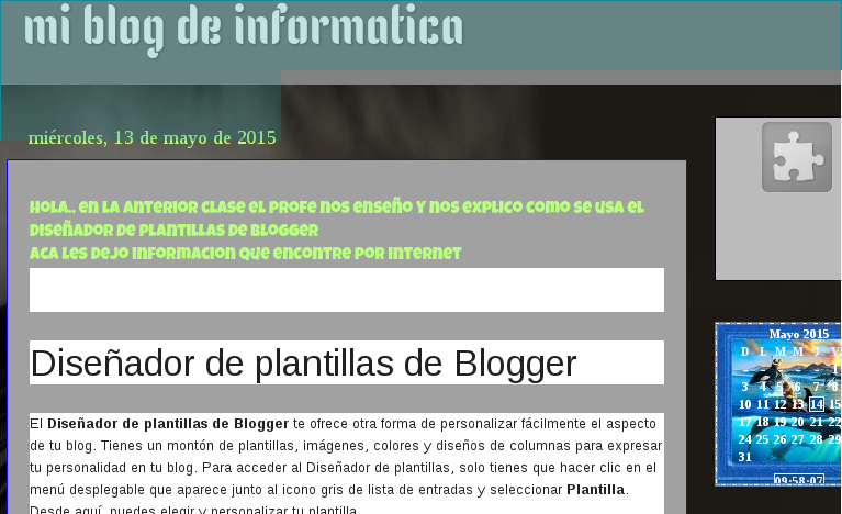 mi blog de informatica