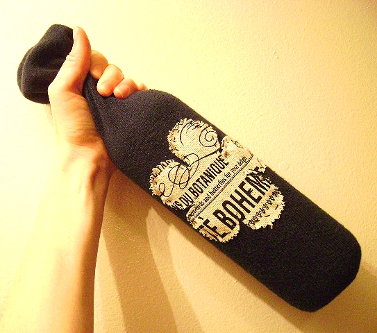 Eco-Friendly Freckles: Upcycled Tube Sock Wine Bottle Cozy Koozies!!!