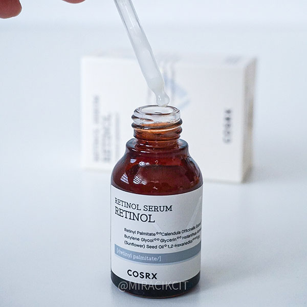Review: COSRX Real Fit Retinol Serum — miracikcit