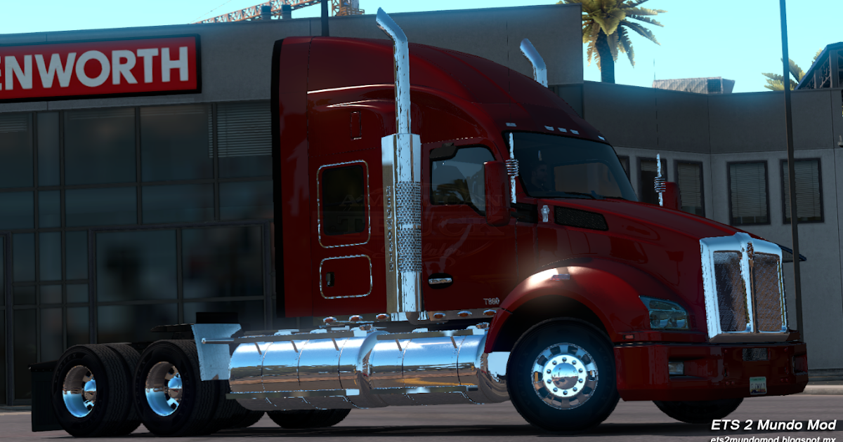 (Tractocamión ATS) Kenworth T880 - ETS 2 Mundo Mod