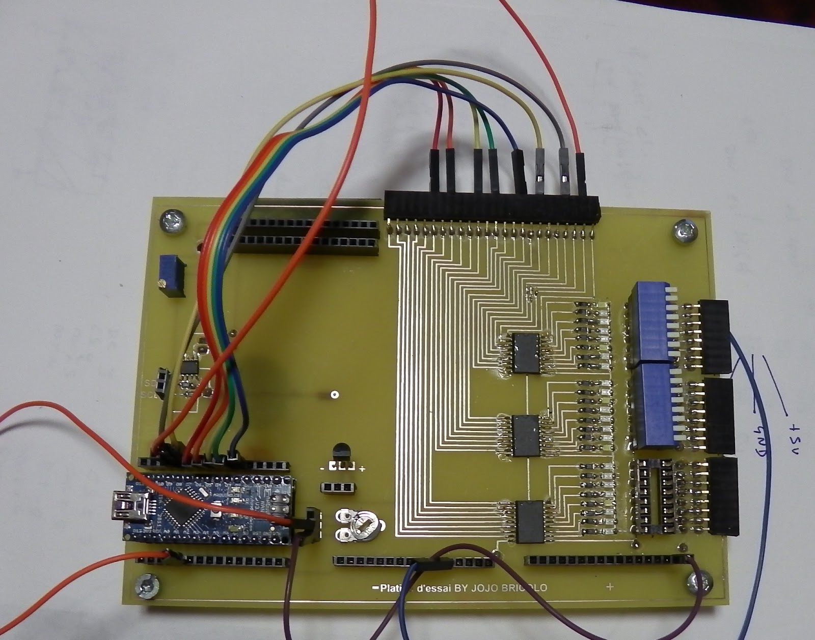 Arduino créations: Platine d'essais