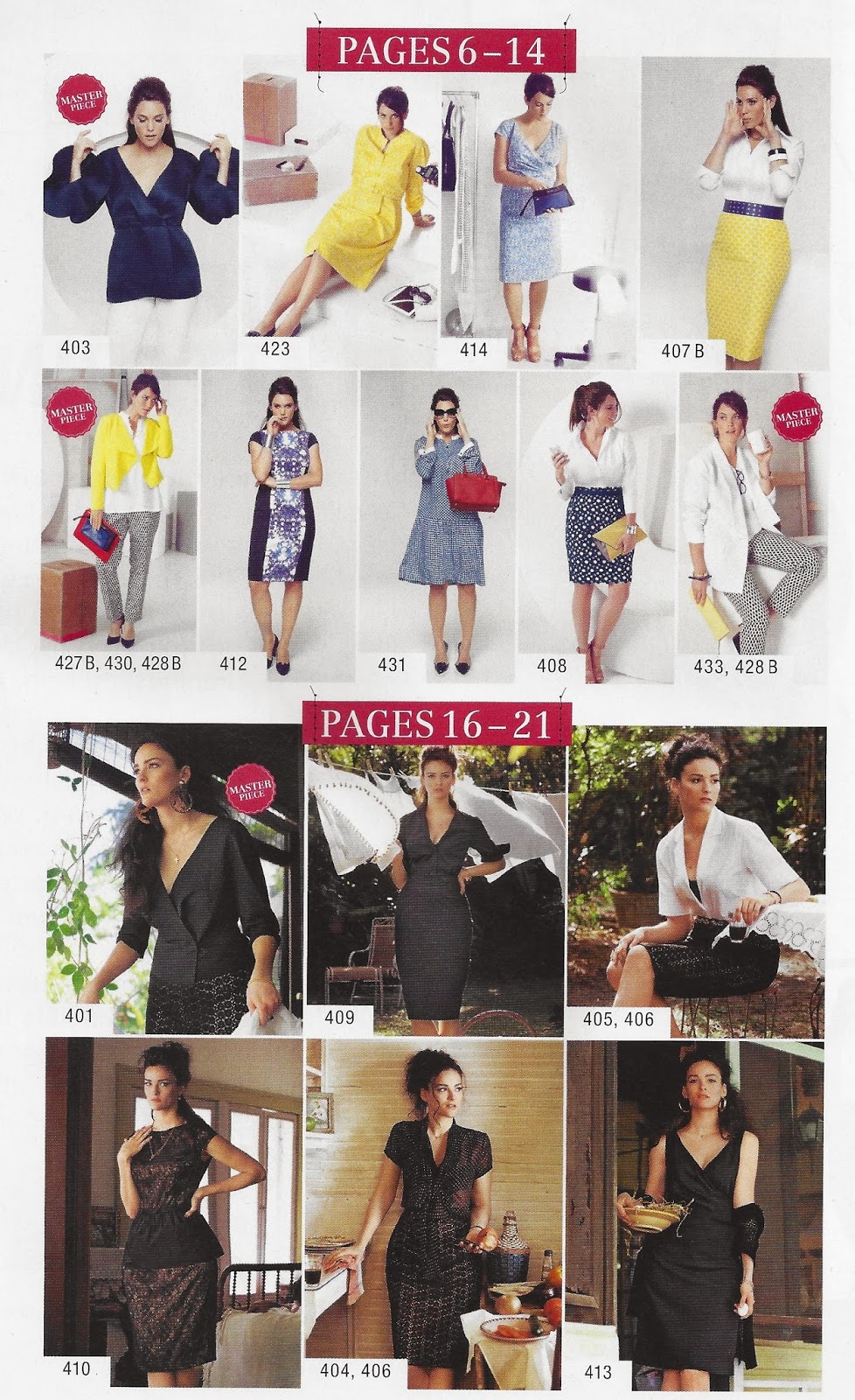 Burda Style Plus Size Spring/Summer 2014 - SMF Designs and Friends