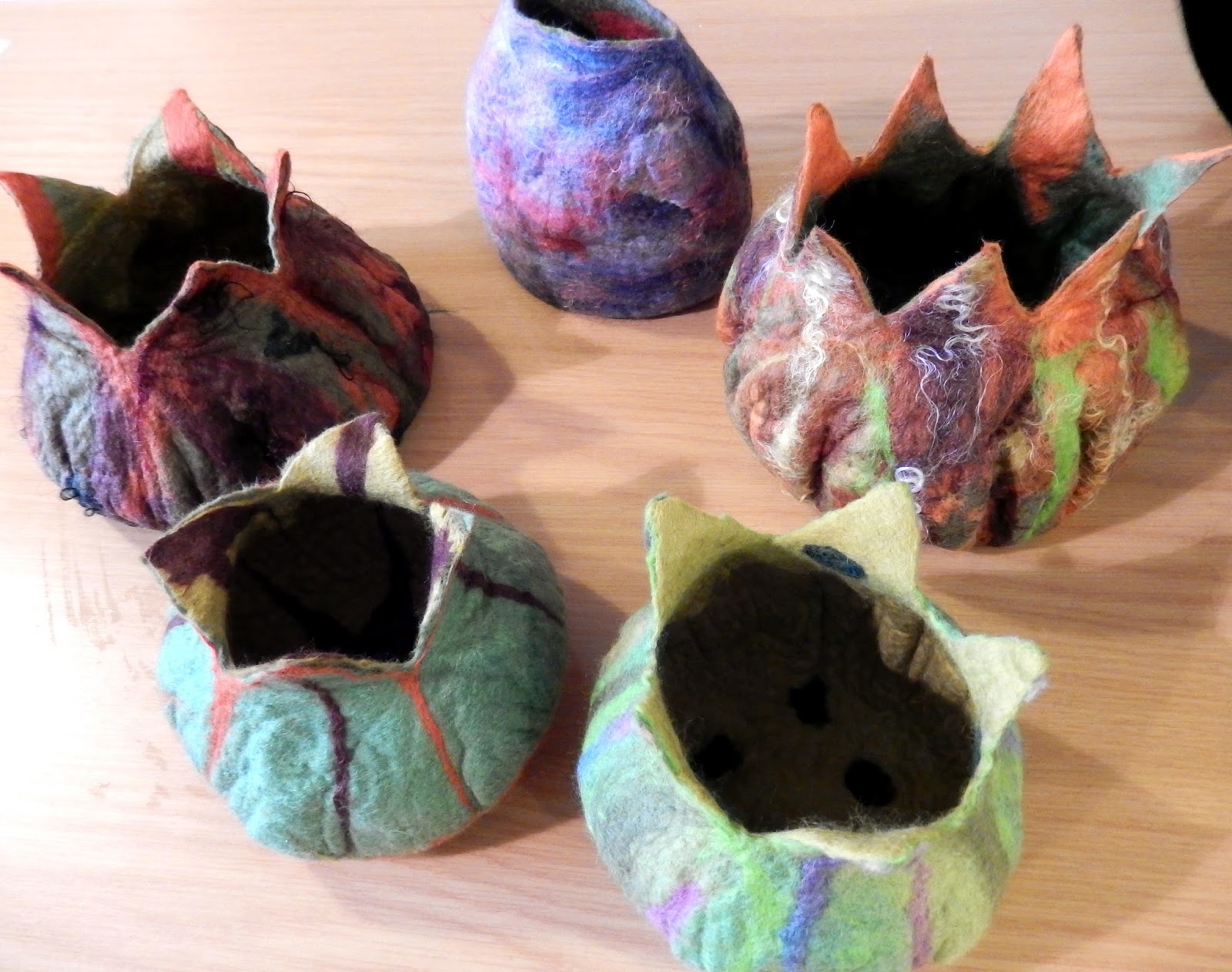 FELTING matters... : AUTUMN WORKSHOPS - looking back!