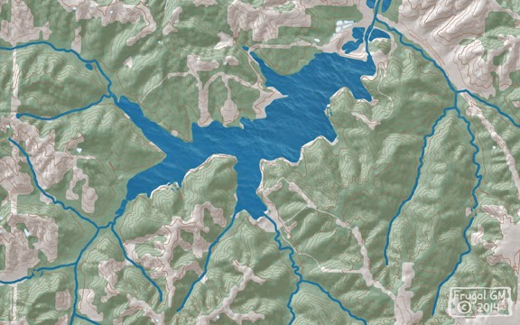 Free Map(s) 038: A Large Lake - Frugal GM
