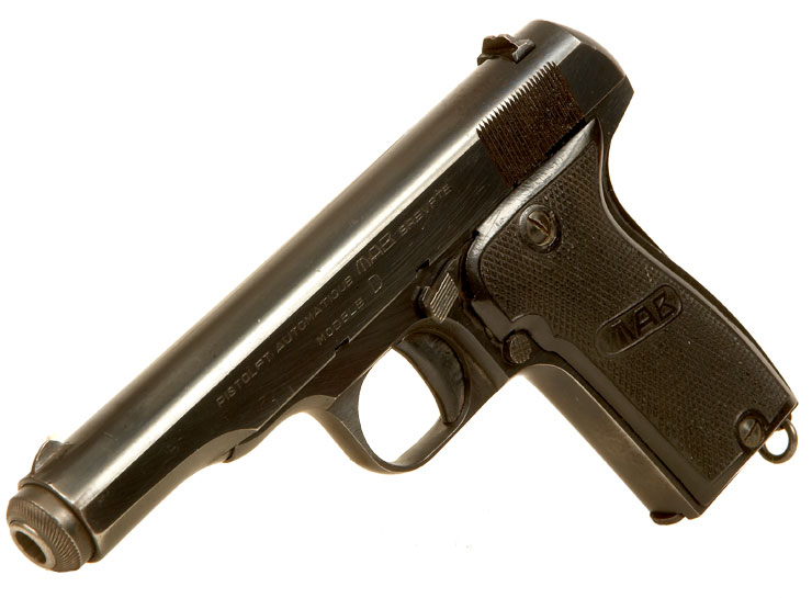on target shooter nz: MAB Model D Semi-Auto Pistol - a Service "Thirty ...