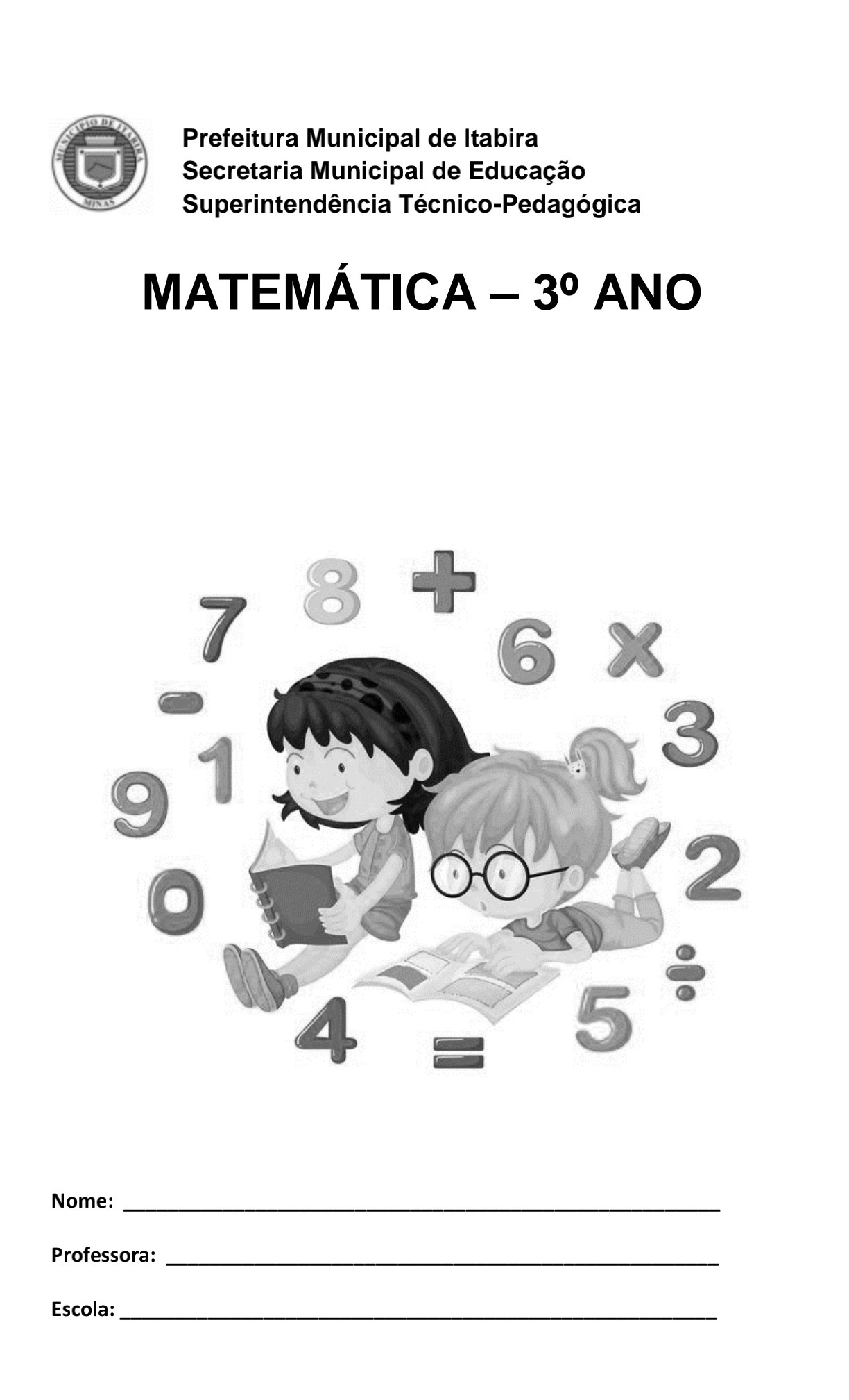 👍Apostila de matemática: 3º ano Apostila de matemática para o 3º ano do ensino fundamental ...