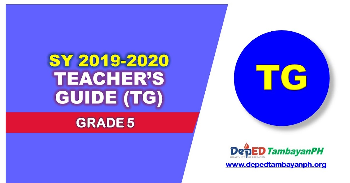 Teachers Guide (TG) | Grade 5