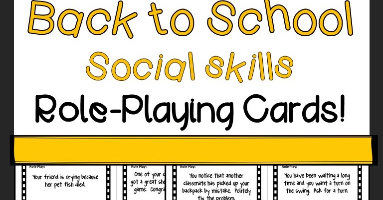 The Best of Teacher Entrepreneurs: Back to School Social Skills