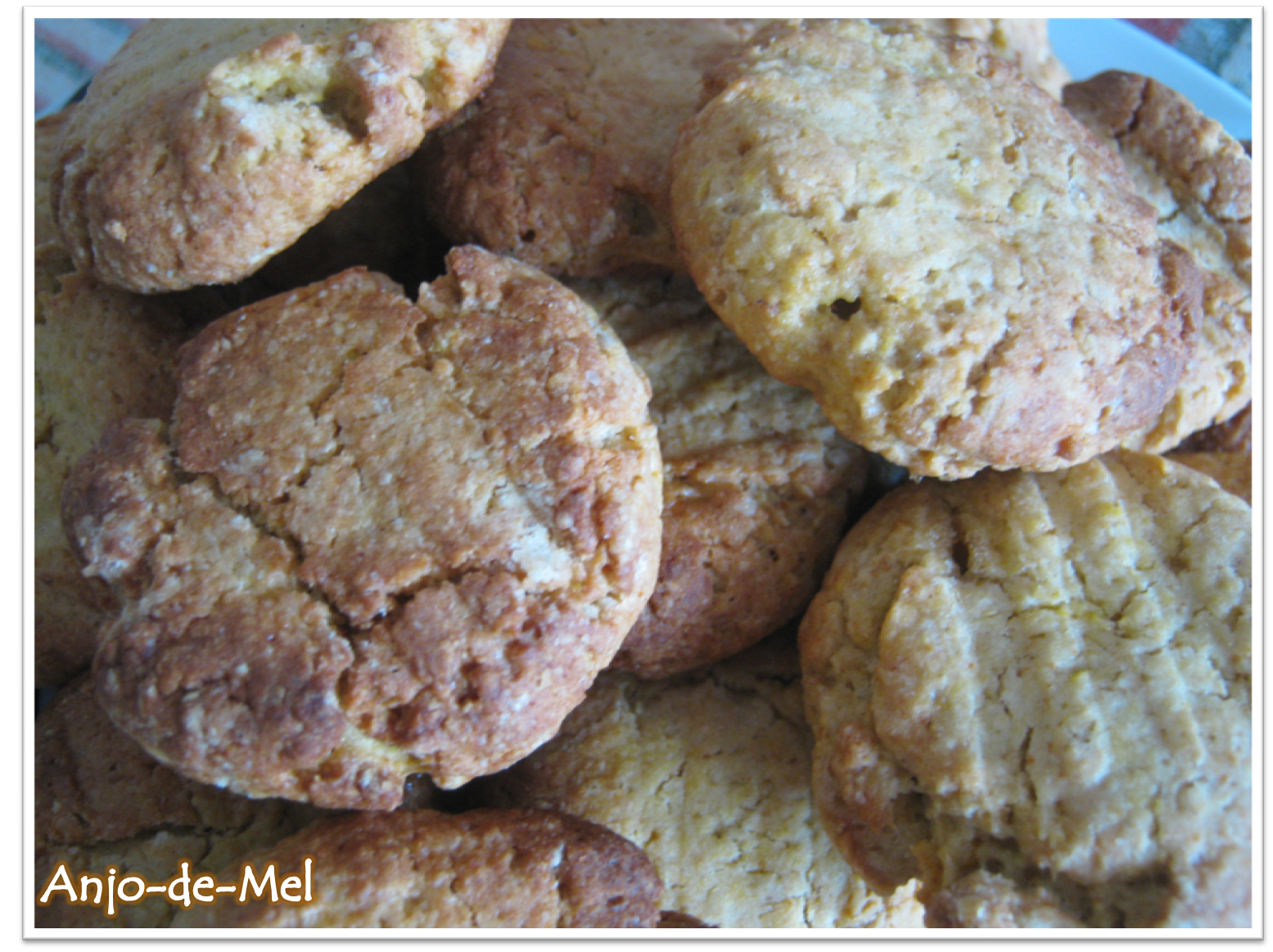 Bruxinha do Lar: Biscoitos de Limão com Aveia