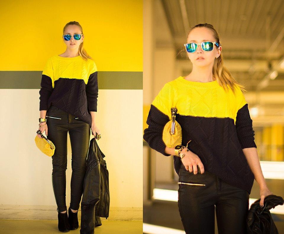 PolyVintage : El que de Amarillo se viste, a su belleza se atiene.