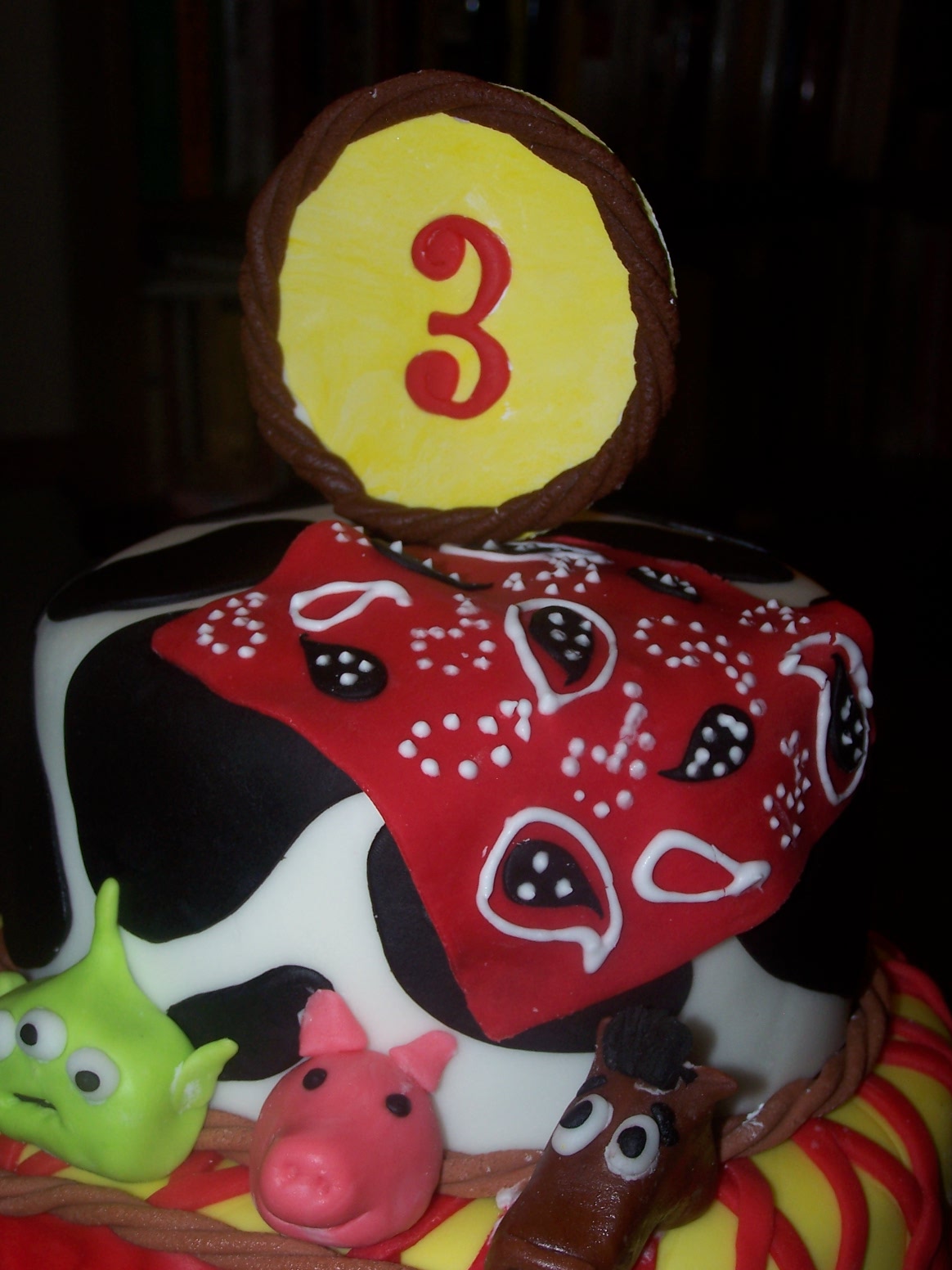 Learning To Fly Cakes and Pastries: Toy Story Cake for Clayton!