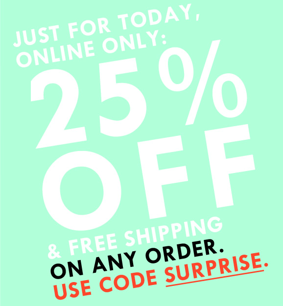 J.Crew Aficionada: Surprise! 25% Off & Free Shipping {any order!}