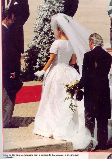 Casamento D. Duarte Pio e Isabel de Herédia - Noiva com Classe