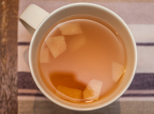 the indolent cook: honey quince tea