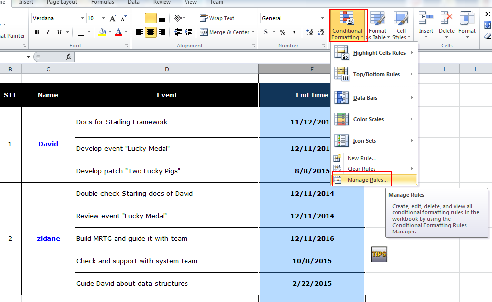 Tips Highlight Data In Excel Conditional Formatting Changes Color tips-highlight-data-in-excel-conditional-formatting-changes-color