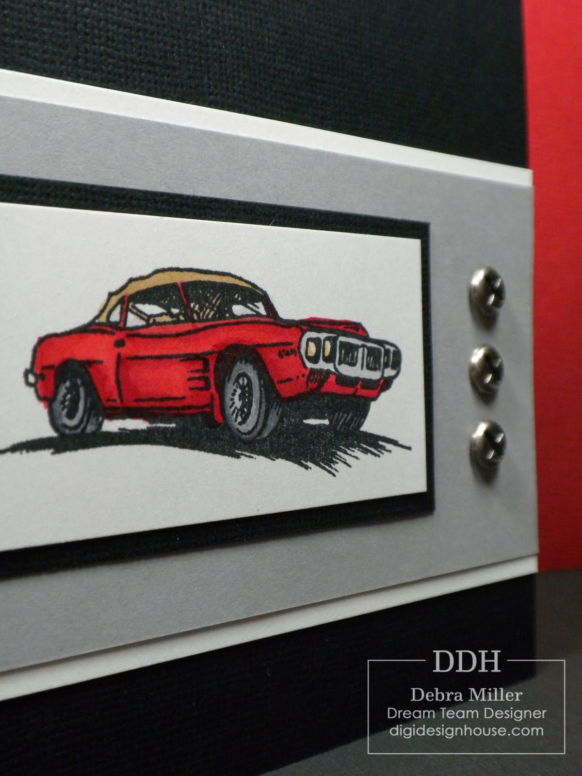 Cream City Angels: Simple Masculine Card