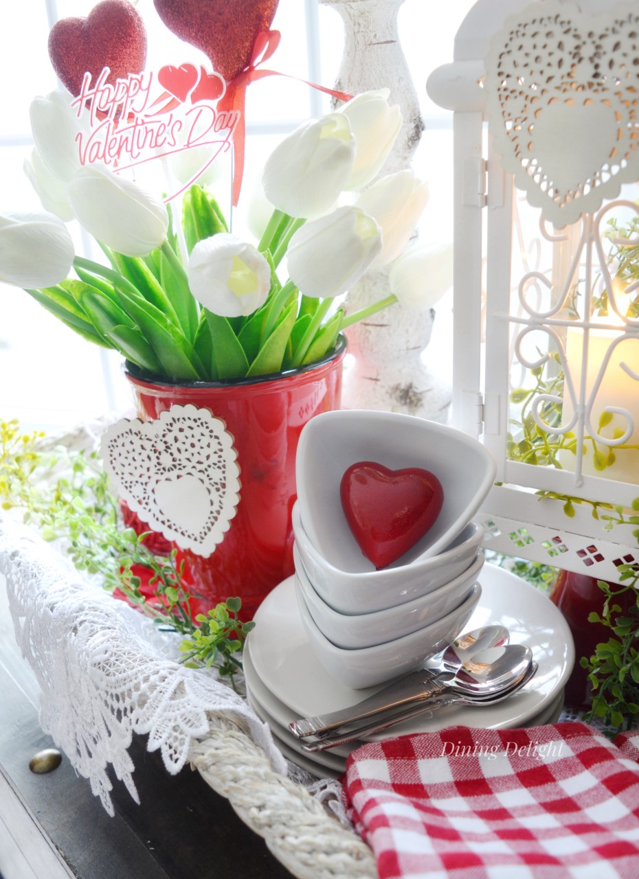 Dining Delight: Valentine Vignettes Around the House