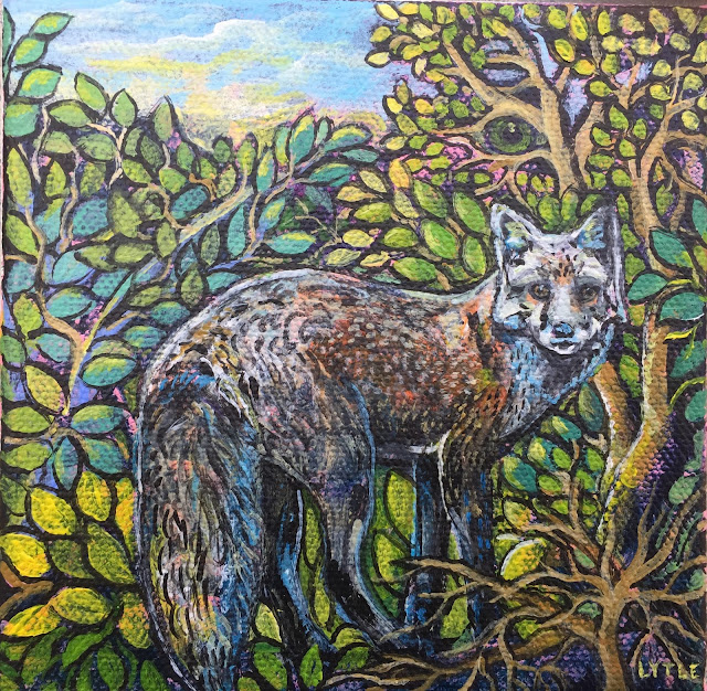 Lytle: Five Small Paintings by Joe Lytle Last Week of March 2020