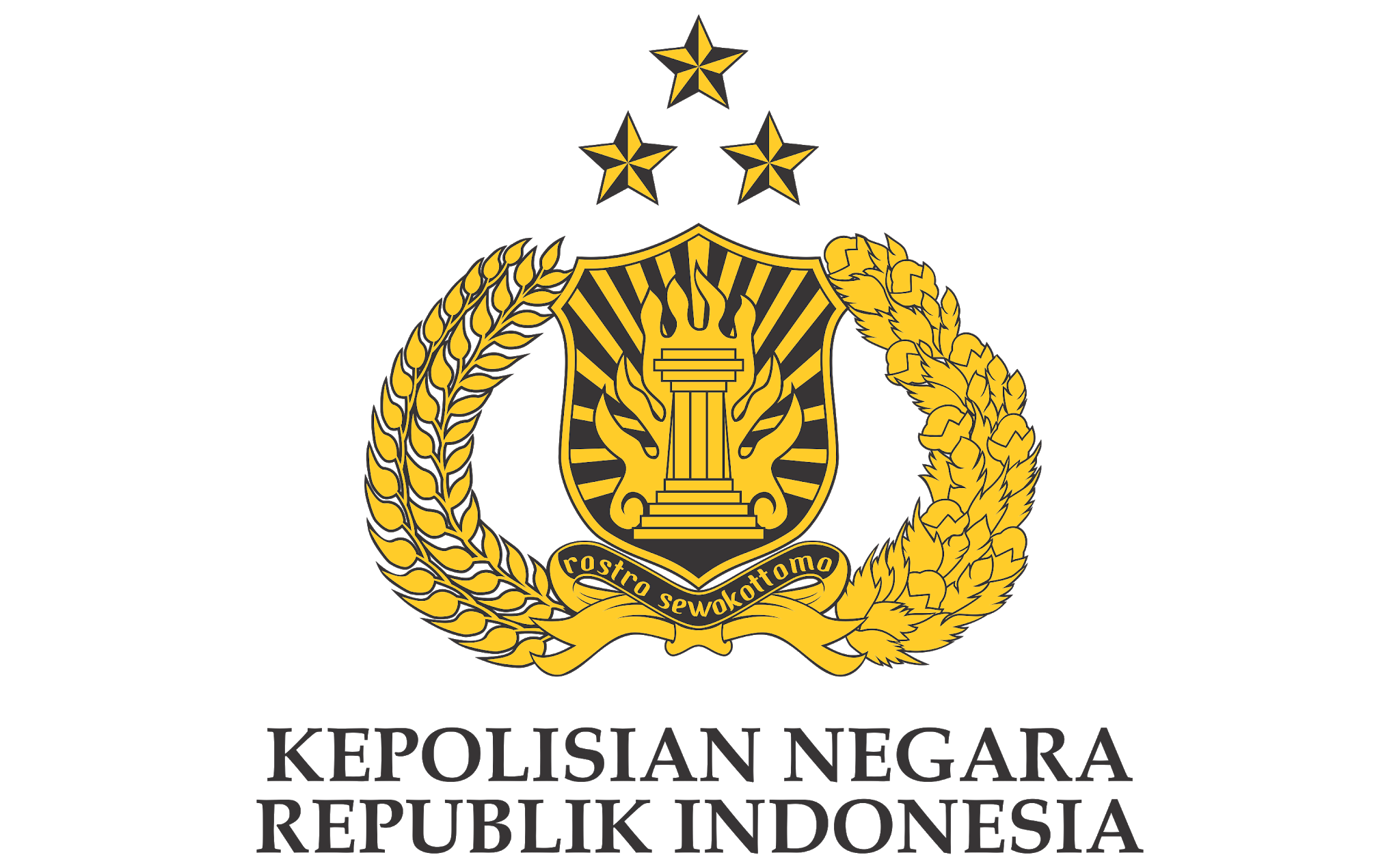 Logo Kepolisian Negara Republik Indonesia ~ Free Vector