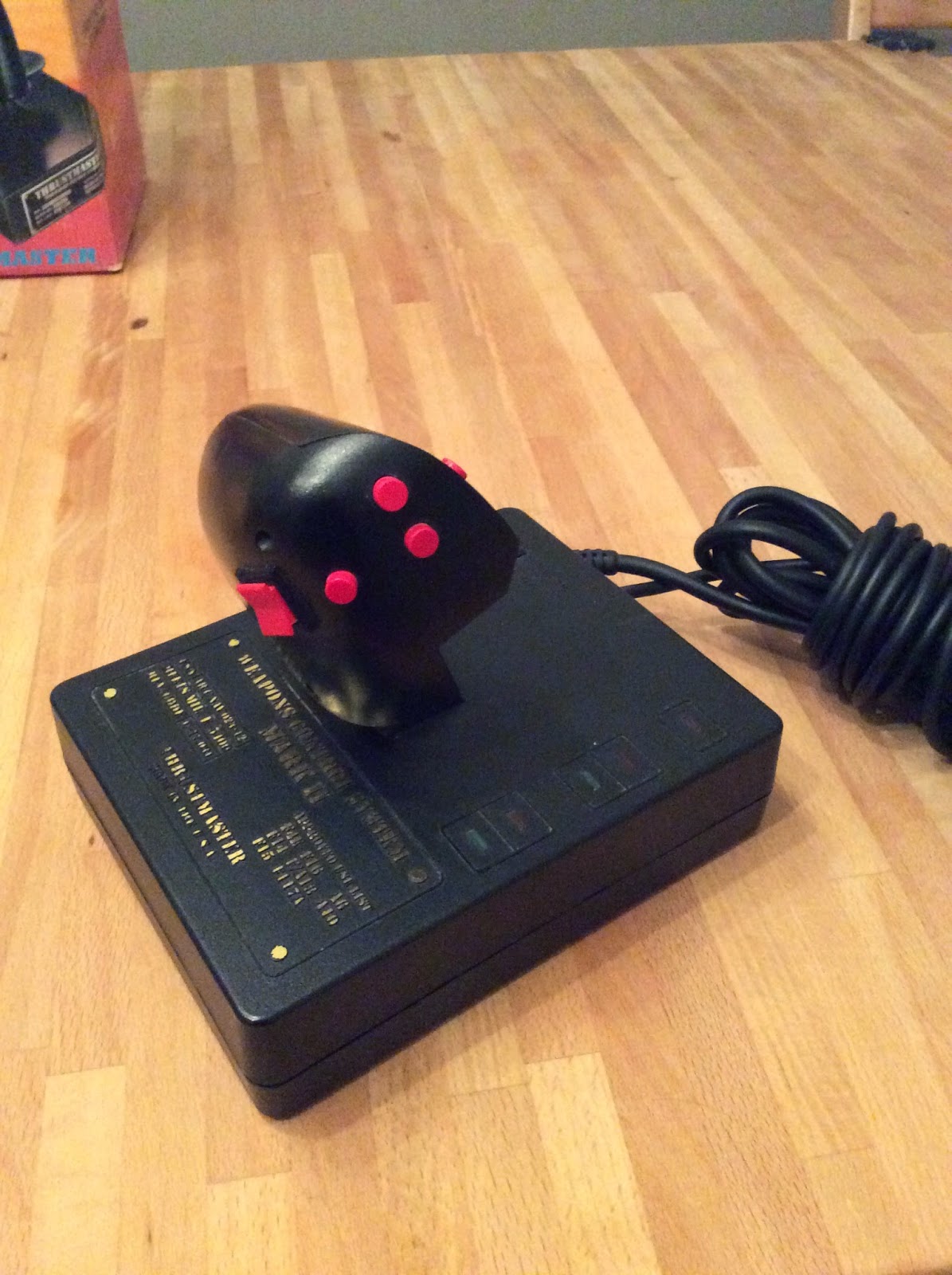 Leugengroot's Retro Flightsim Blog: Thrustmaster FCS pro and WCS Mark II