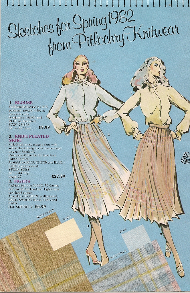 What We Wore Then Bisy Backson Pilochtry Knitwear Spring 1982