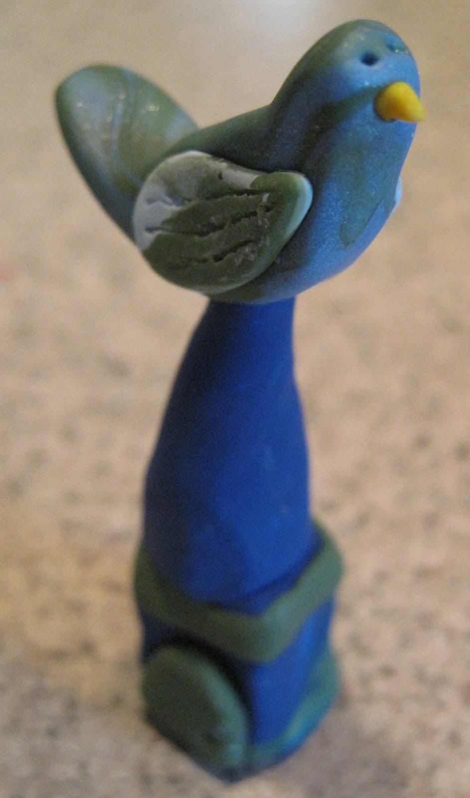 Angela Anderson Art Blog: Polymer Clay Birds & Houses - After School Art