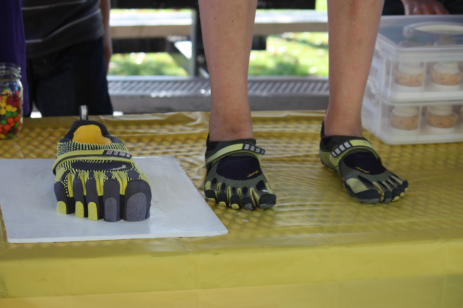 The Good Apple: Toe Shoe Vibram Cake