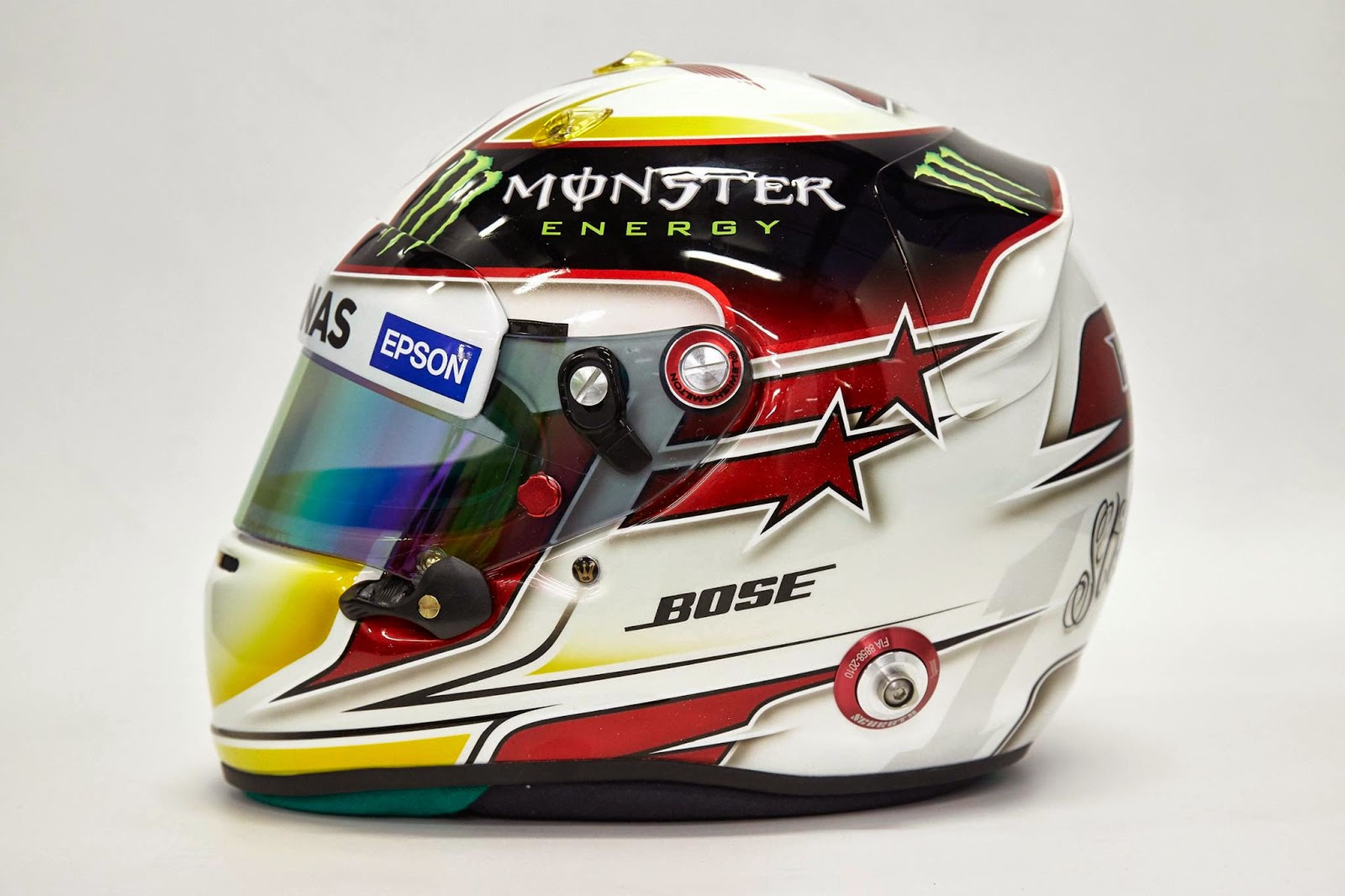 Racing Helmets Garage: Arai GP-6 L.Hamilton 2015 by JLF Designs