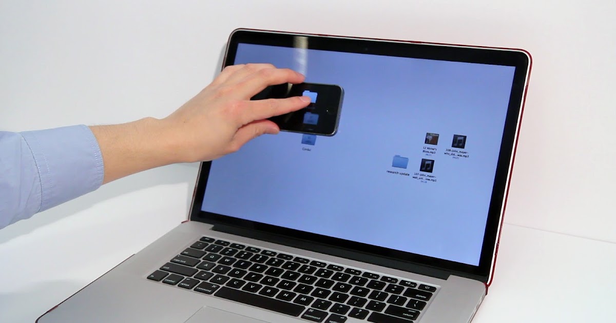 THAW: Hybrid Interactions with Phones on Computer Screens ~ Sang-won Leigh