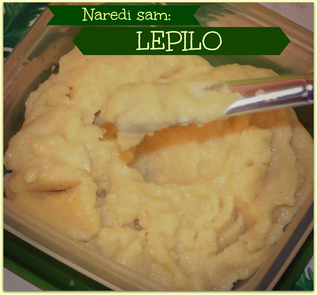 Z ljubeznijo, Mama. : Naredi sam: Lepilo za otroke