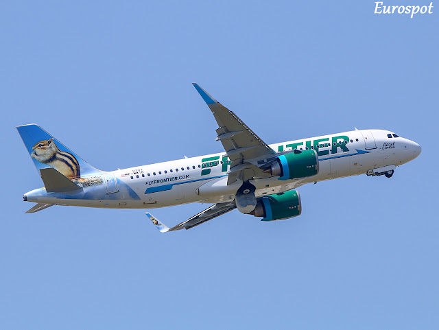 Airbus Hamburg Finkenwerder News: A320-251N, Frontier Airlines, N332FR ...