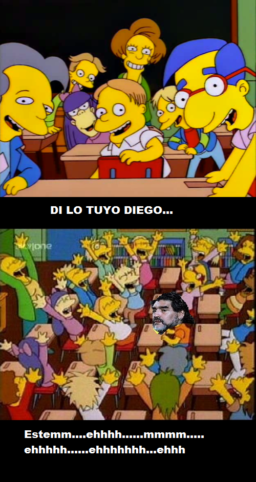 Memes de Internet: di lo tuyo diego... estemm ehhhh emmm ehhh ehh ehhh