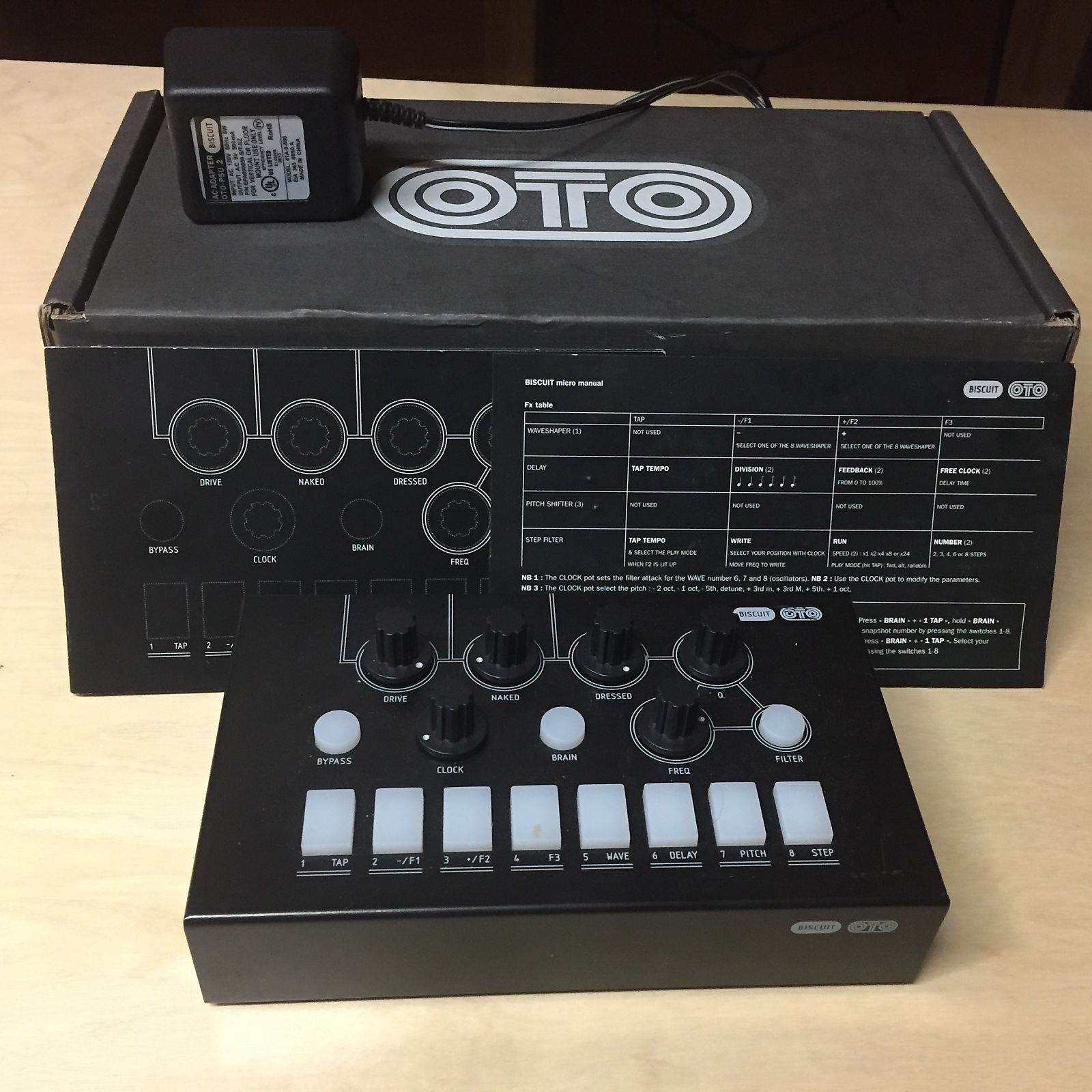 MATRIXSYNTH: Oto Machines Biscuit - Lo-Fi Delay / Filter / Distortion ...