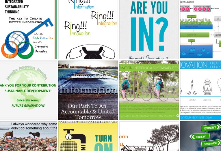 csr-reporting: How to say Sustainability in a Poster