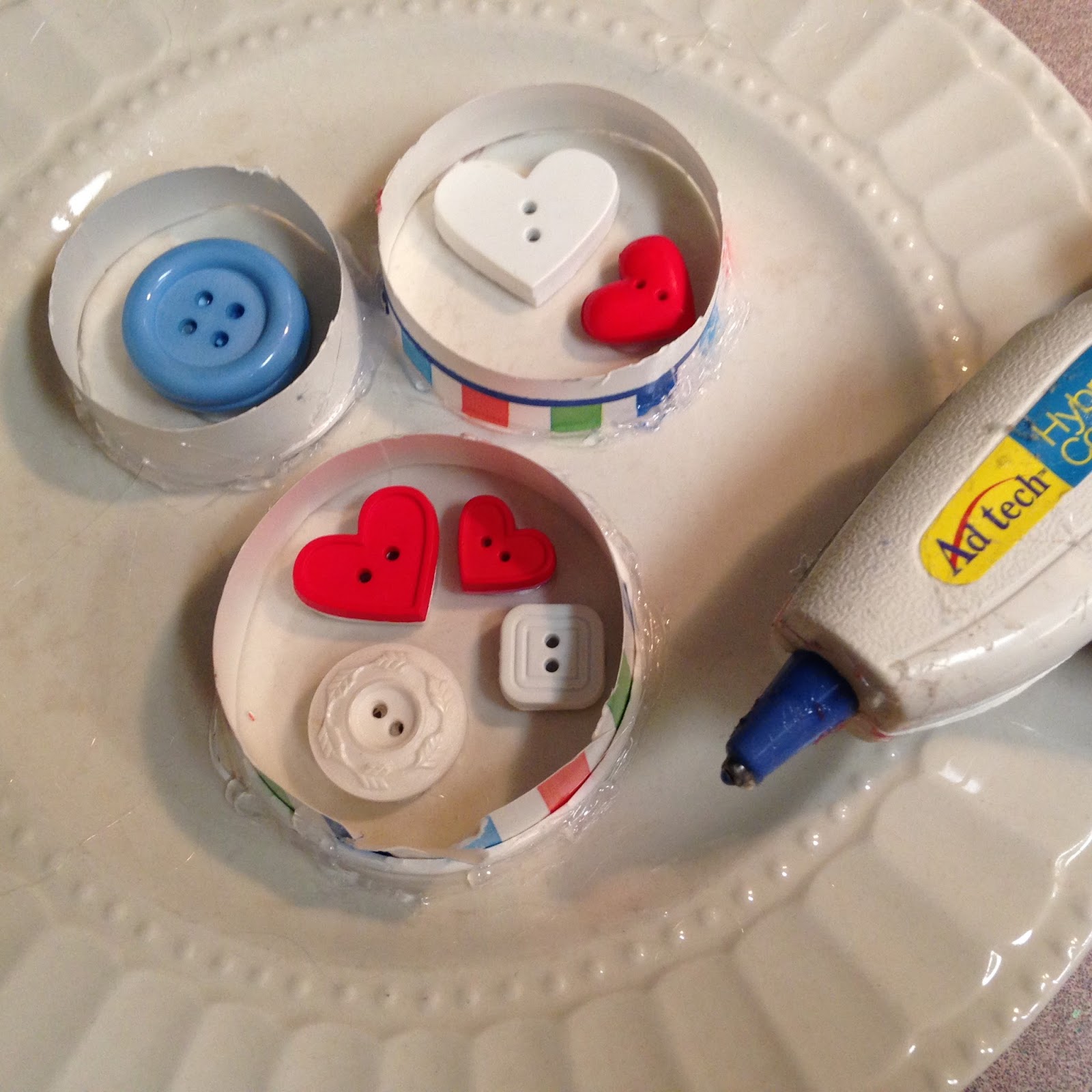 Chocolate Buttons & A Thread Spool Too!