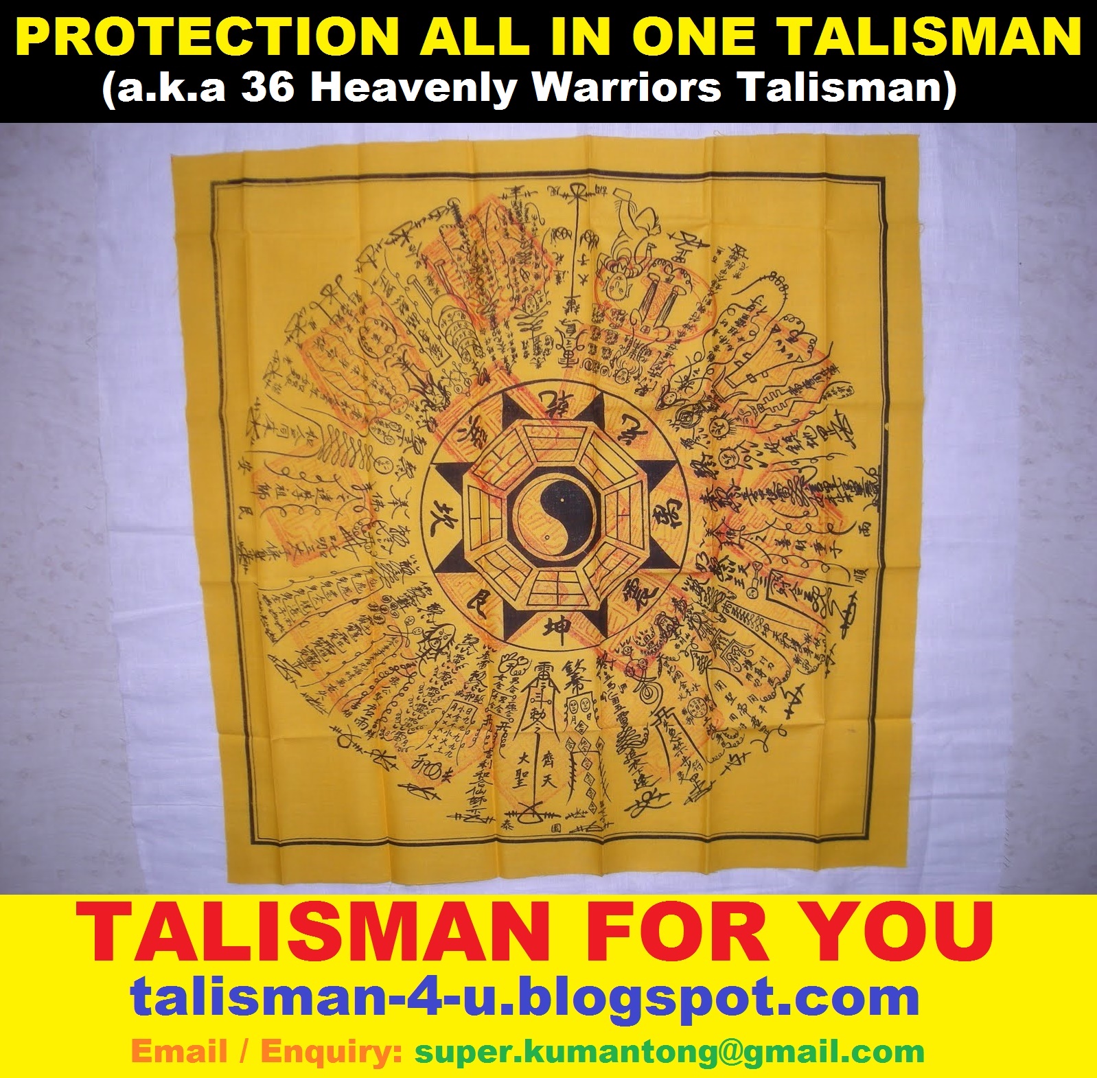 TALISMAN FOR U: Protection All In One Talisman