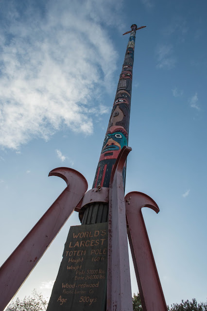 Through My Looking Glass: The World's Largest Totem Pole