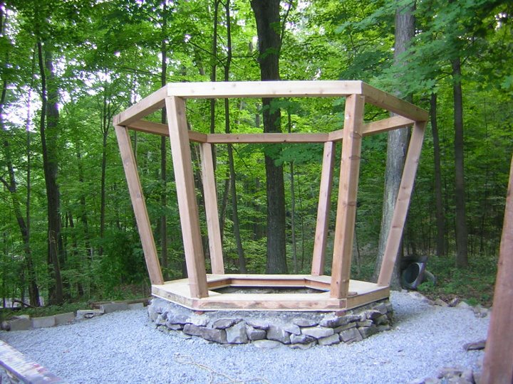 Relaxshacks.com: A Cordwood, Timber-Framed, Yurt from Natural Builder ...