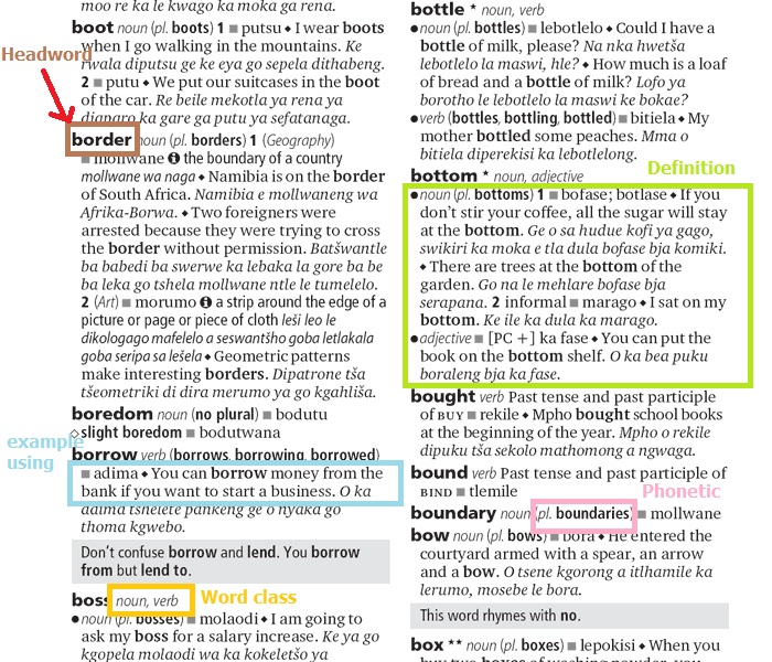 Blog of Nicky Nurse : How to use an English-English Dictionary